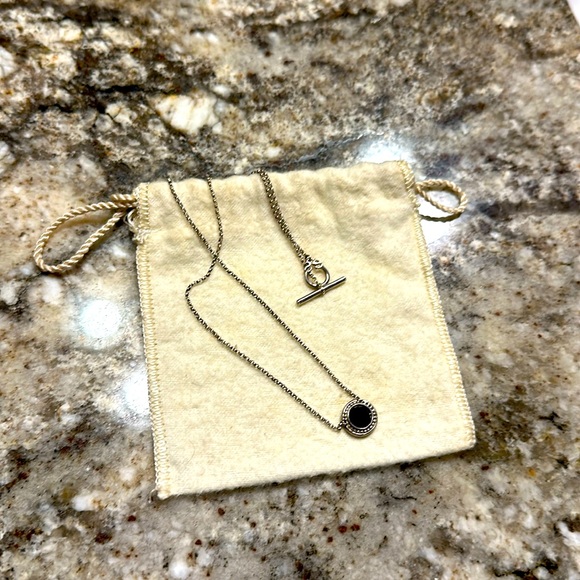 SLANE | Jewelry | Slane Slane Black Onyx Column Collection Necklace ...